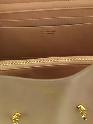 FERRAGAMO Medium Hug Soft Shoulder Bag