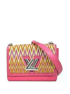 LOUIS VUITTON 2017 Limited Edition Stitched Epi Twist Mm Crossbody Bag