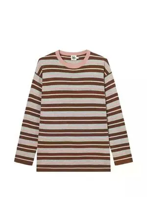 B+AB Striped Sweater - Brown