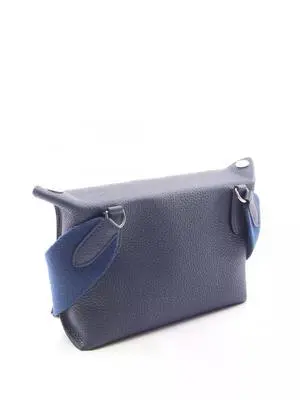 Hermès 2024 Togo Videpoches Crossbody Bag - Blue