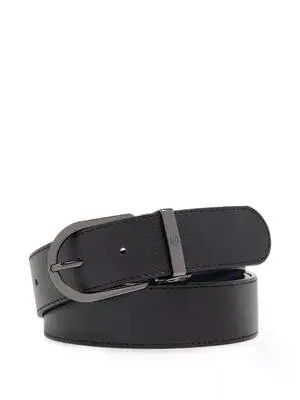 PIQUADRO Pebbled Belt - Black