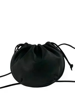 LOEWE 1980-1990 Nappa Anagram Drawstring Crossbody Bag