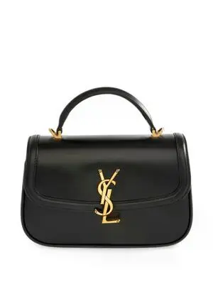 Saint Laurent Cassandre Calf Leather Shoulder Bag
