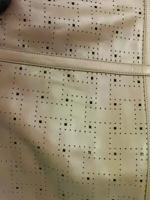 Hermès 2010s Perforated Leather Jacket