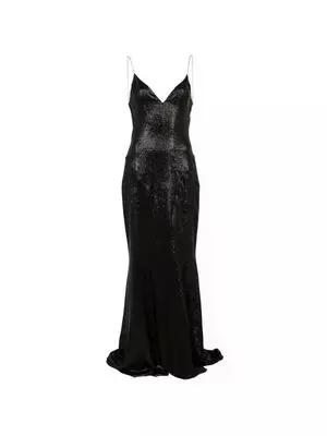 TOM FORD Crystal-embellished Evening Maxi Dress