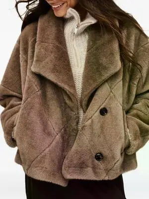 Ba&sh Pinie Button Quilted Jacket