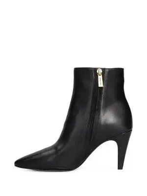 Michael Kors Daniela Leather Ankle Boots - Black
