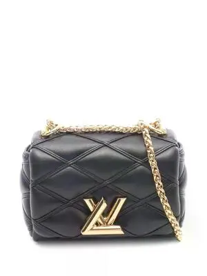 LOUIS VUITTON 2010s Pico Go-14 Malletage Shoulder Bag - Black