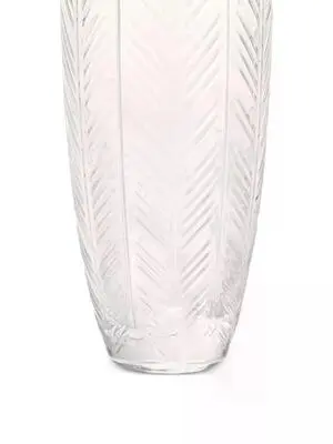 Missoni Chevron-etched Glass Vase