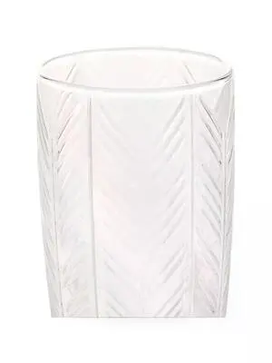 Missoni Chevron-etched Glass Vase