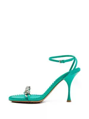 Bottega Veneta Dot Chain-link Sandals