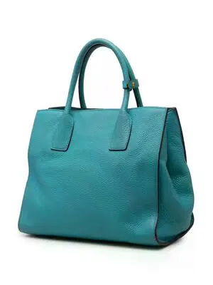 Prada 2010-2026 Vitello Daino Open Convertible Tote Satchel
