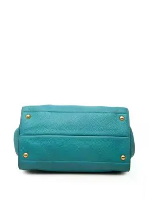 Prada 2010-2026 Vitello Daino Open Convertible Tote Satchel