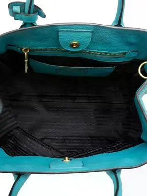Prada 2010-2026 Vitello Daino Open Convertible Tote Satchel