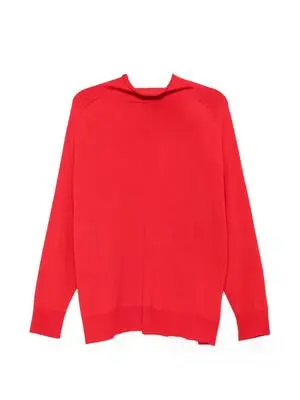 Magda Butrym Rosette-detail Asymmetric Sweater