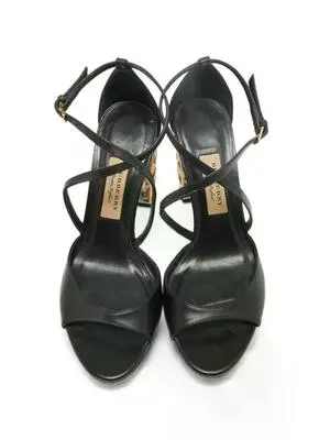 Burberry Ankle-strap Block-heel Sandals