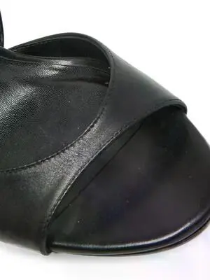 Burberry Ankle-strap Block-heel Sandals