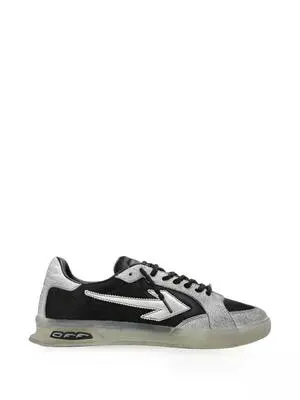 Off-White Panelled Leather Sneakers