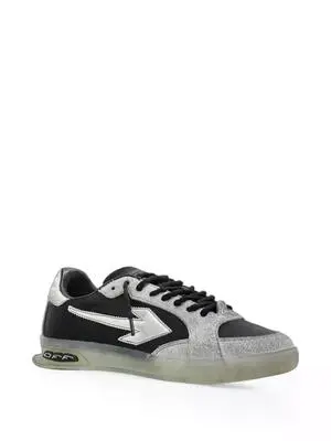 Off-White Panelled Leather Sneakers