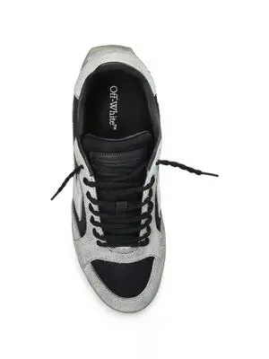 Off-White Panelled Leather Sneakers