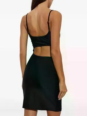 Moschino Heart-detail Cutout Mini Beach Dress