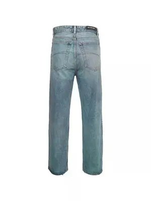 Balenciaga Faded Straight-leg Jeans