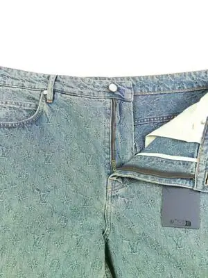 LOUIS VUITTON 2020s Monogram Straight-leg Jeans