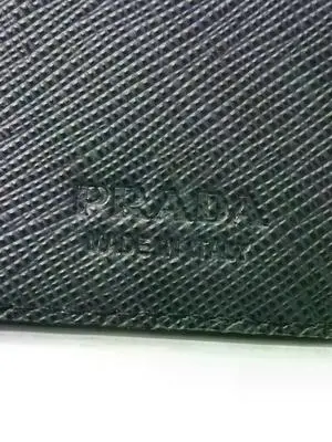Prada 2010s Logo-plaque Bi-fold Wallet