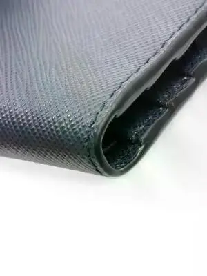 Prada 2010s Logo-plaque Bi-fold Wallet