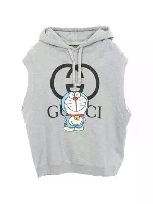 Gucci 2010s X Doraemon Interlocking G Hoodie