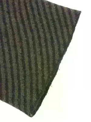 JIL SANDER 2010s Striped Wool Cardigan - Grey