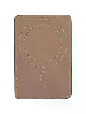PIQUADRO Logo-engraved Cardholder - Neutrals