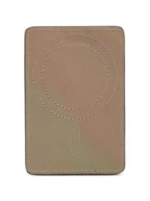 PIQUADRO Logo-engraved Cardholder - Neutrals