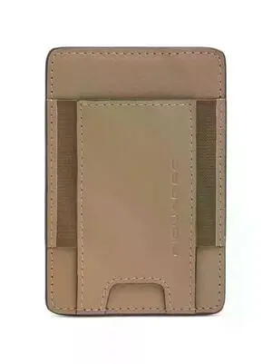 PIQUADRO Logo-engraved Cardholder
