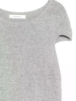 Gimaguas Fine-knit Cap-sleeve T-shirt