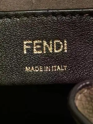 Fendi 2019 Mon Tresor Mini Bucket Bag Neutrals