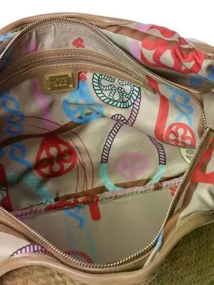 V°73 Zelda Woven-effect Shoulder Bag