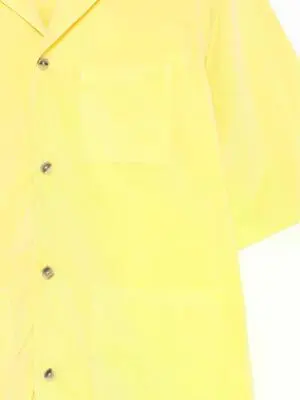 SANTANIELLO Glicine Corduroy Short-sleeve Shirt