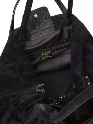 V°73 Jade Fringe-charm Shoulder Bag - Black