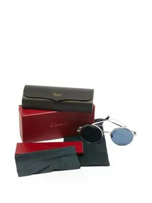 Cartier Pasha De Round-frame Sunglasses