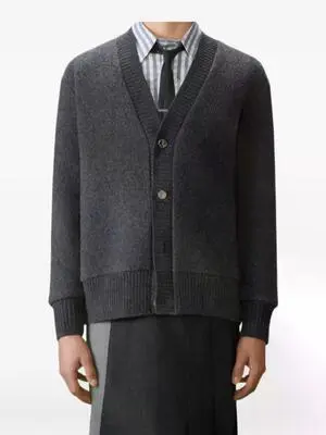 Thom Browne V-neck Button-up Cardigan