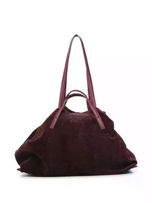 V°73 Fringe-charm Logo-plaque Shoulder Bag - Red