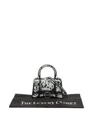 Balenciaga Xs Graffiti Hourglass Mini Bag