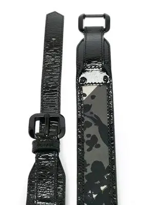 Burberry Printed Buckle Belt