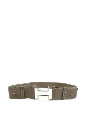 Hermès Constance Leather Belt - Grey