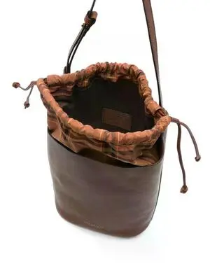 THE BRIDGE Logo-print Bucket Bag
