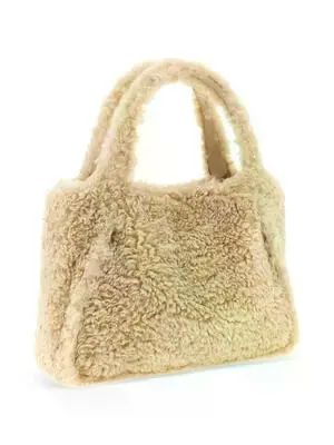 Stella McCartney Logo-embroidered Tote Bag - Neutrals