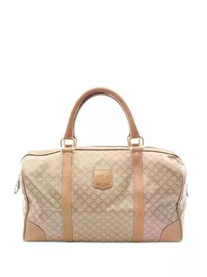 Celine 2000s Mini Macadam Boston Tote Bag