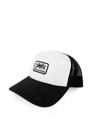 CAVENDISH Logo-patch Mesh-panel Cap - Black