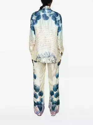 F.R.S FOR RESTLESS SLEEPERS Graphic-print Button-down Shirt